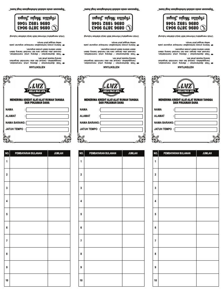 Master Kartu Kredit | PDF