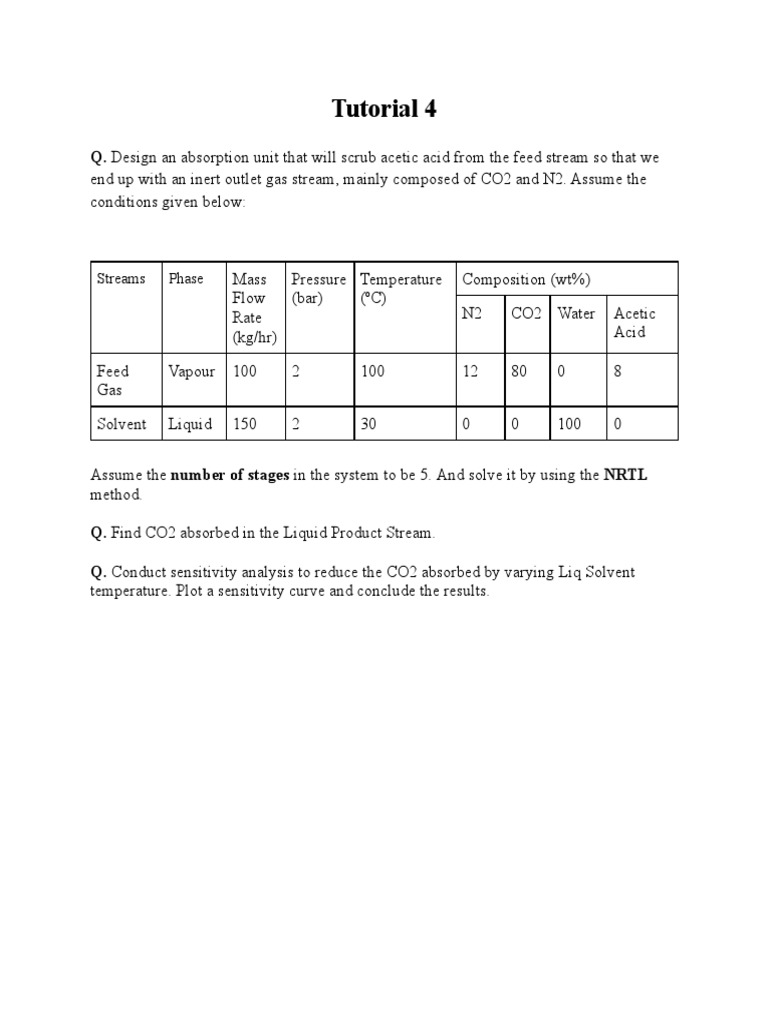 Tutorial 4 | PDF | Science & Mathematics