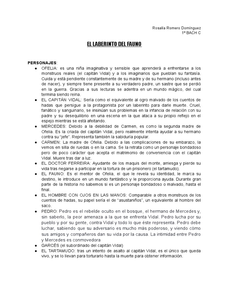 El Laberinto Del Fauno-2 | PDF