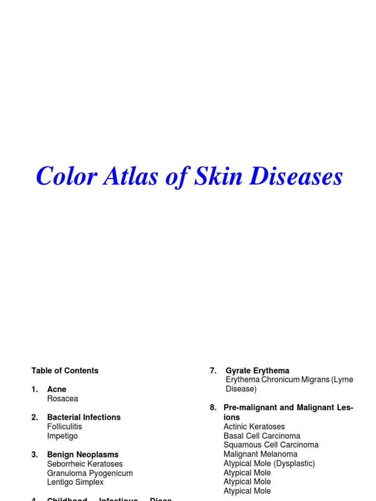 Color Atlas of Skin Diseases | PDF | Business