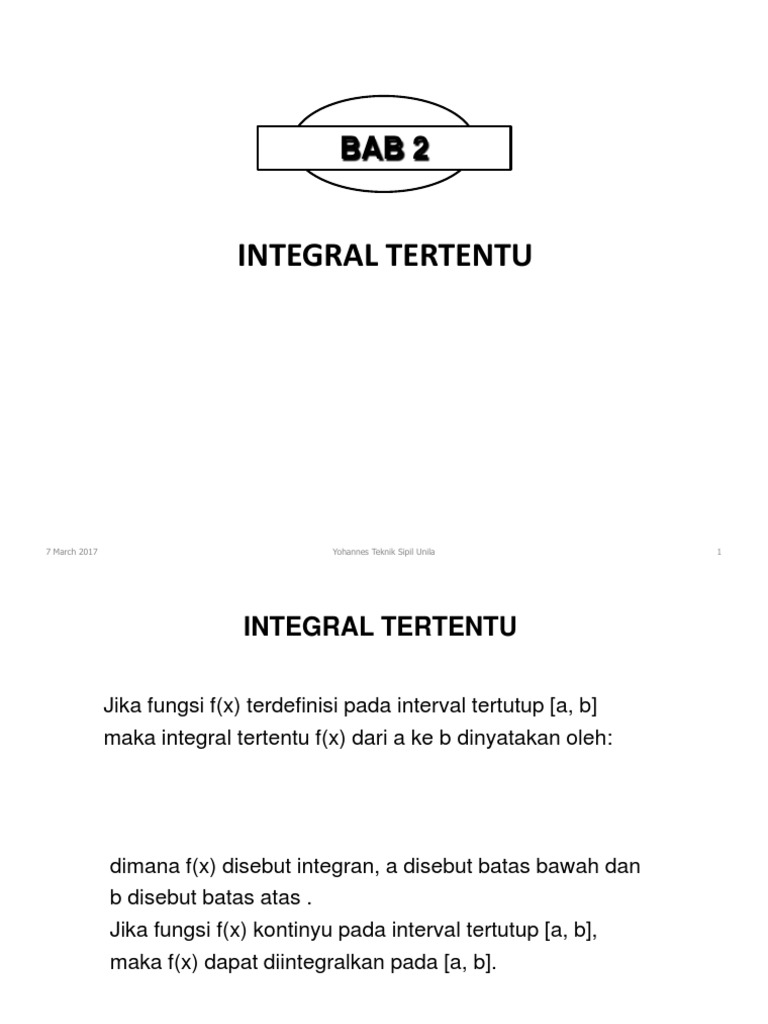 Mat - Lanjut - Bab 2 | PDF