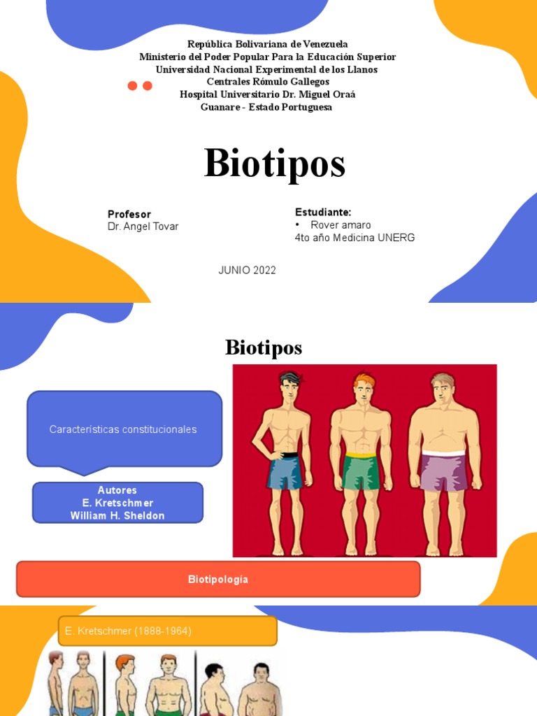 Biotipos Seminario | PDF | Sicología