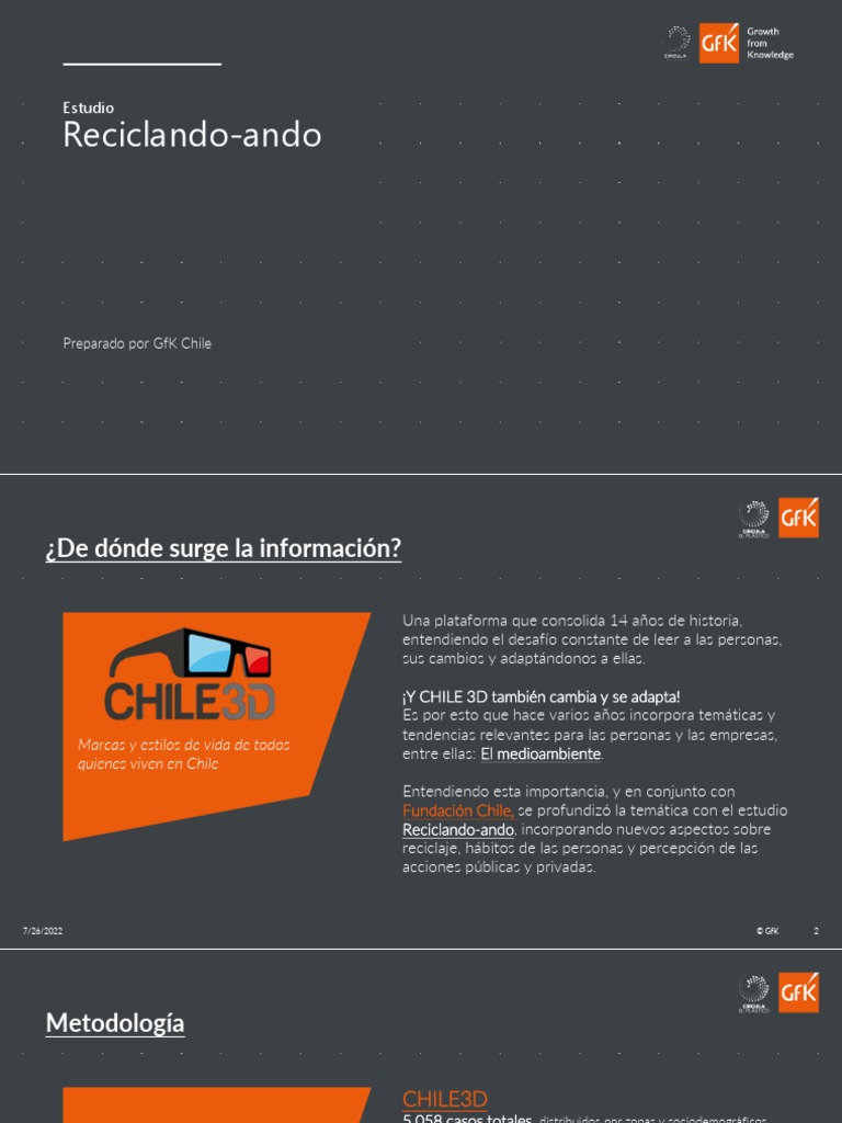 GFK FCH Estudio Reciclando Ando 2022 VF | PDF