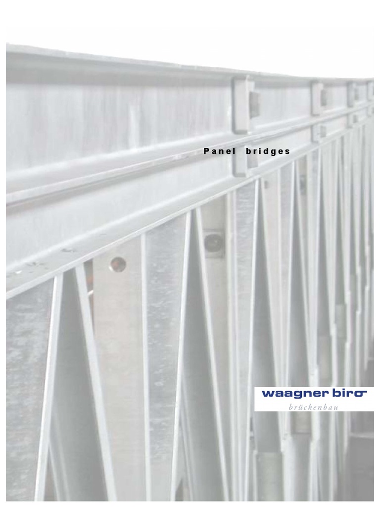 Panel Bridge Brochure | PDF | Truss | Bridge