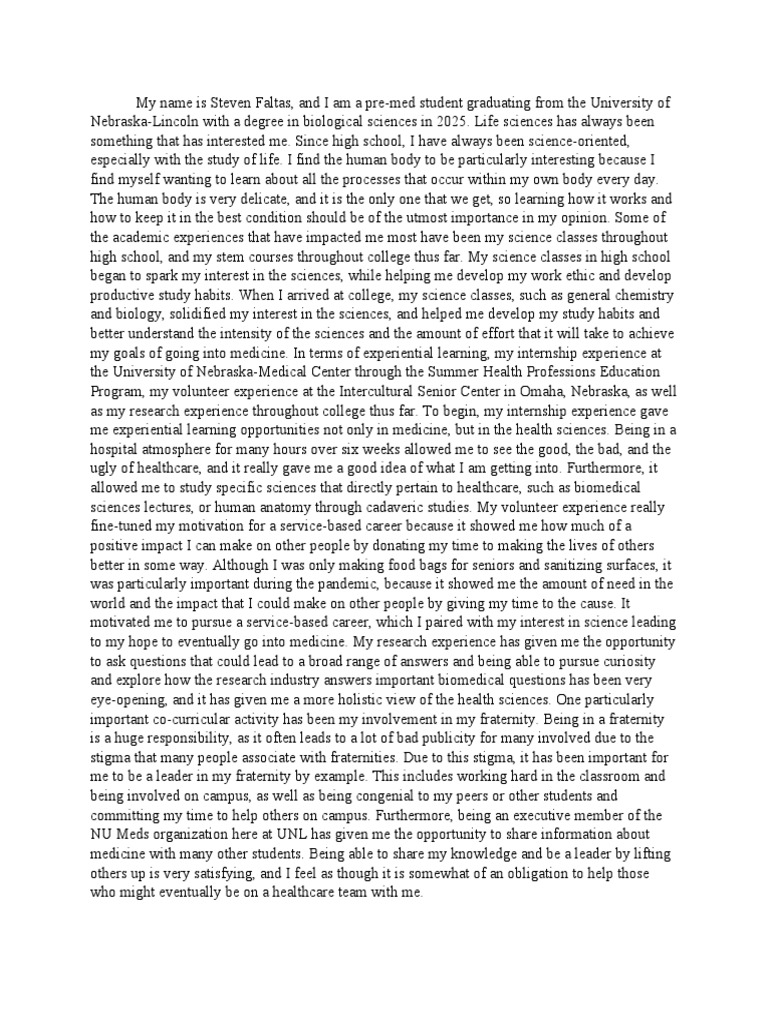 About Me Page Uhon 301 | PDF