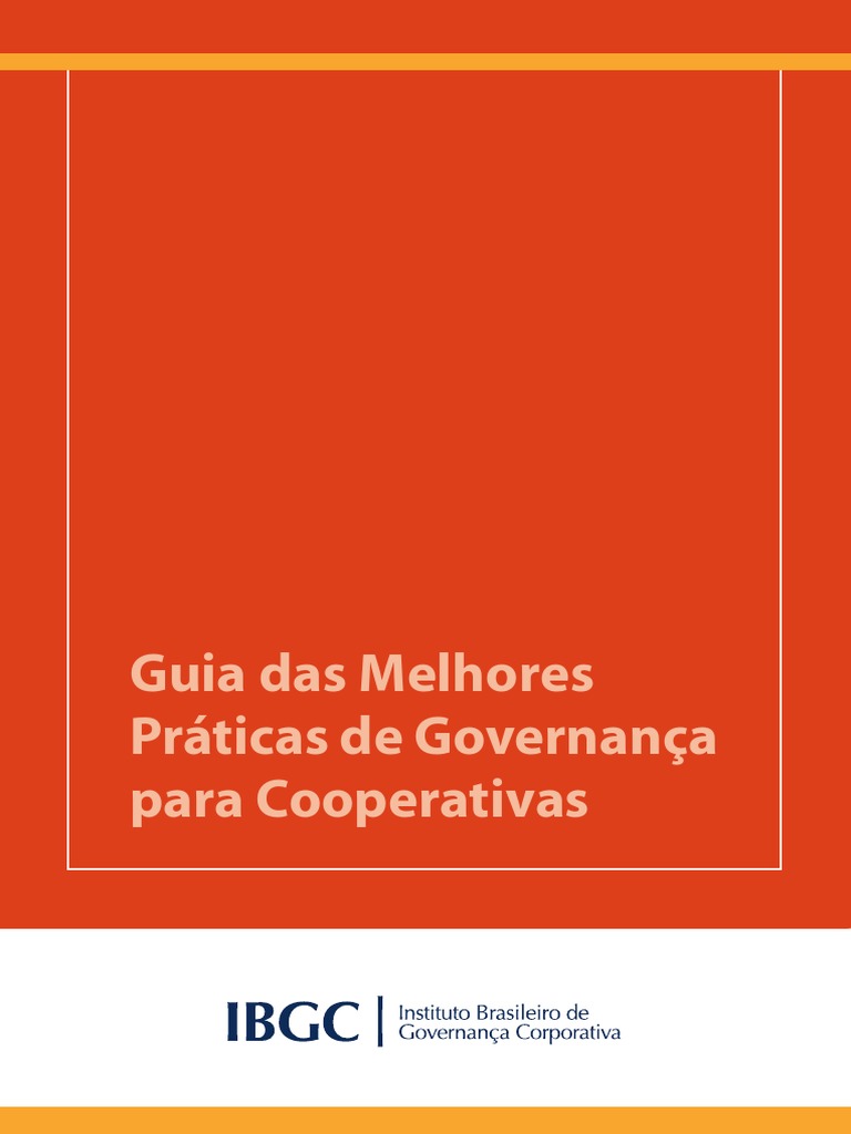 Guia Das Melhores Praticas de Governanca para Cooperativas | PDF ... Guia Das Melhores Praticas de Governanca para Cooperativas | PDF ...