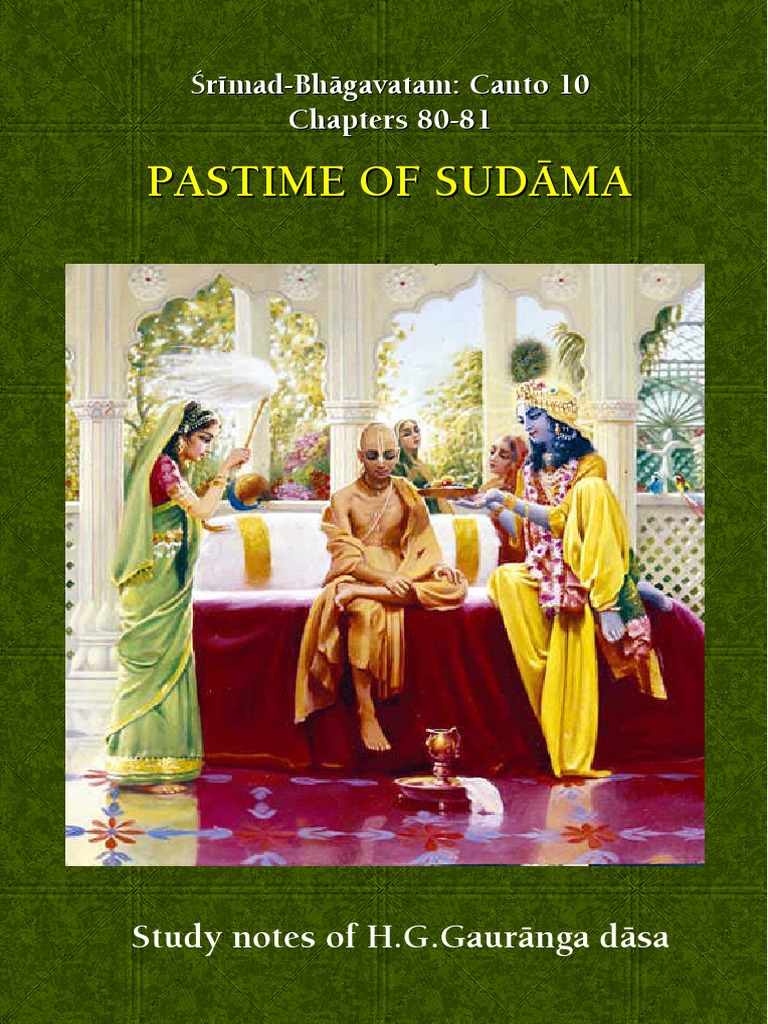 SB 10.80-81 Pastime of Sudama | PDF | Guru | Bhagavan