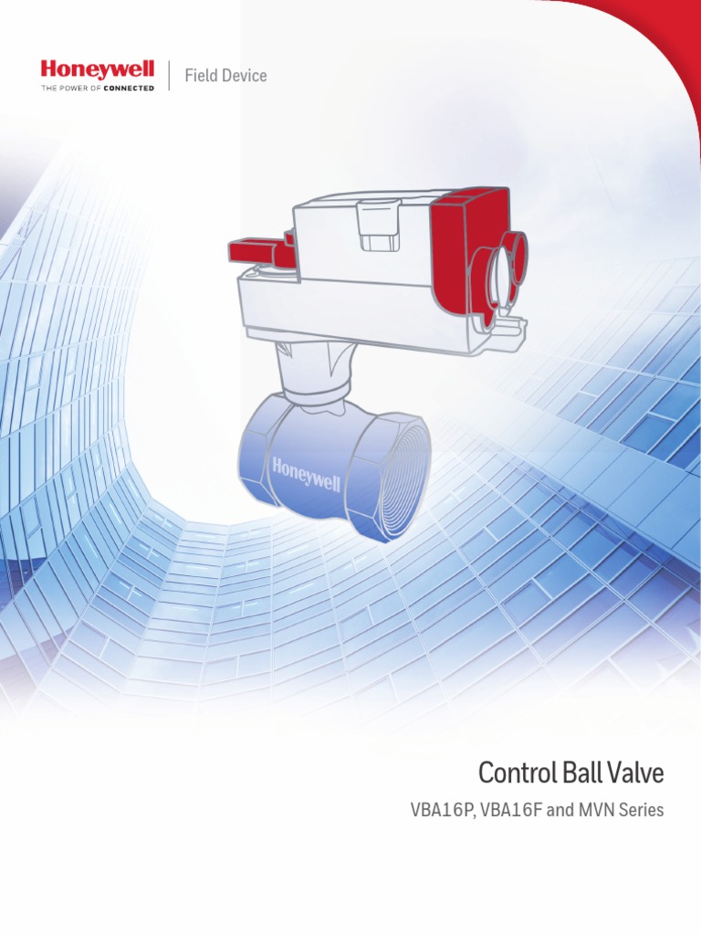 Honeywell Control Ball Valve Overview | PDF | Valve | Mechanical ...