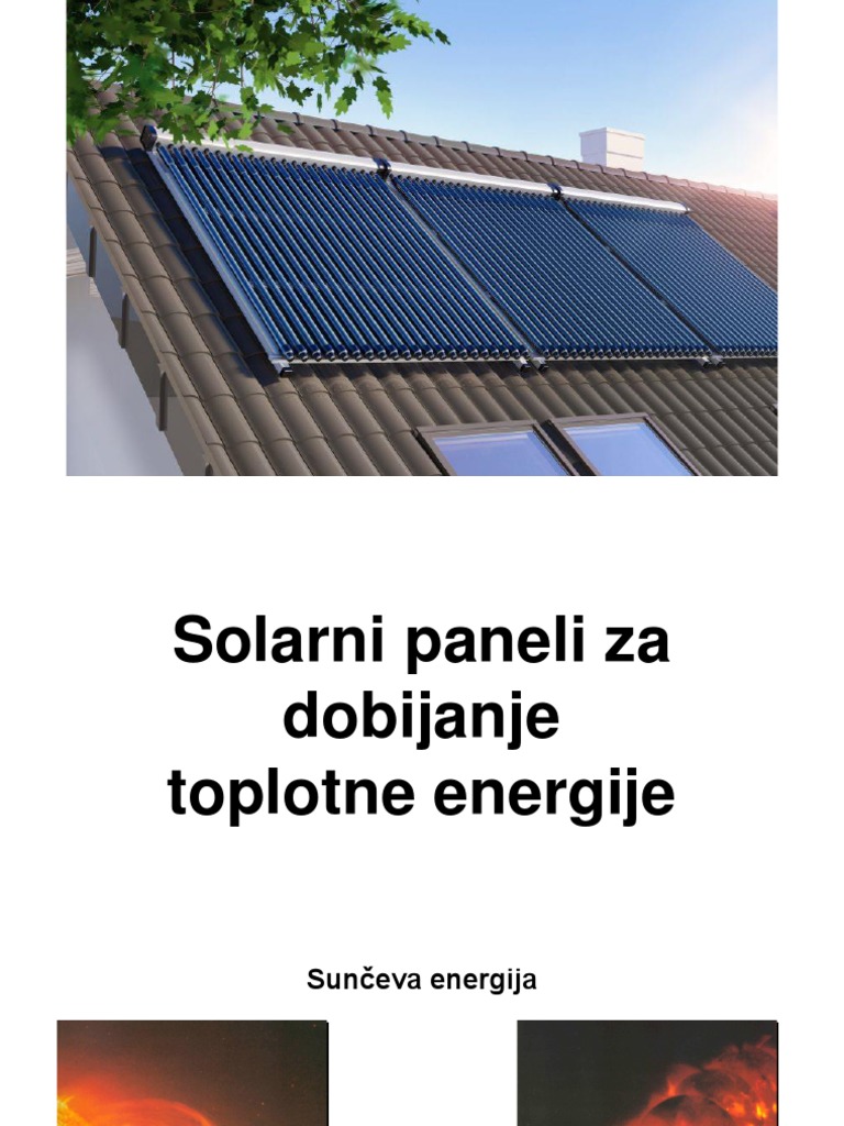 Solarni Sistemi za Domaćinstva | PDF | Home & Garden | Science & Mathematics