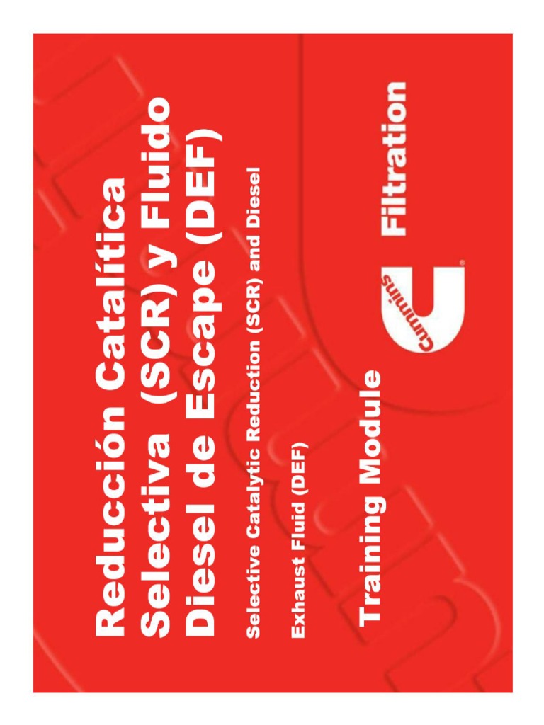 Reducción Catalítica Selectiva (SCR) y ... El de Escape (DEF) - PDF | PDF