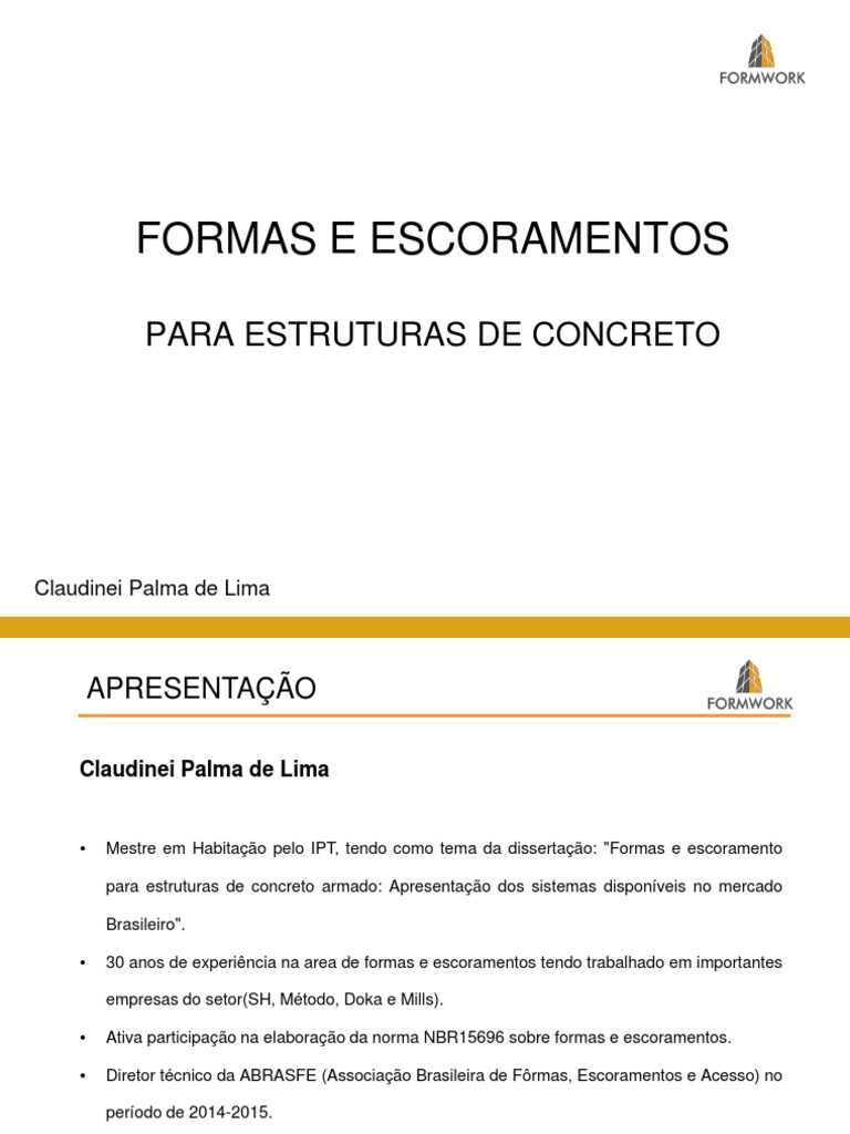 Formas e Escoramentos - 1555374670 | PDF