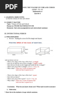 Detailed Lesson Plan in Math 5 | PDF | Volume | Lesson Plan