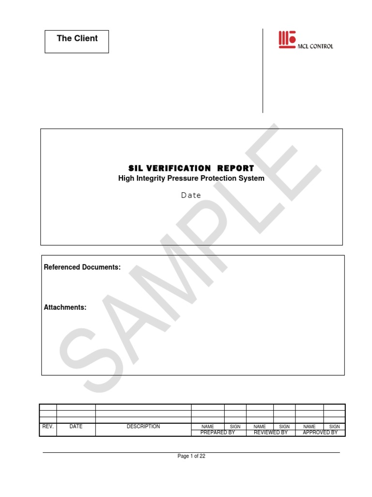 SIL Verification for HIPPS System | PDF | Systems Engineering | Systems ...