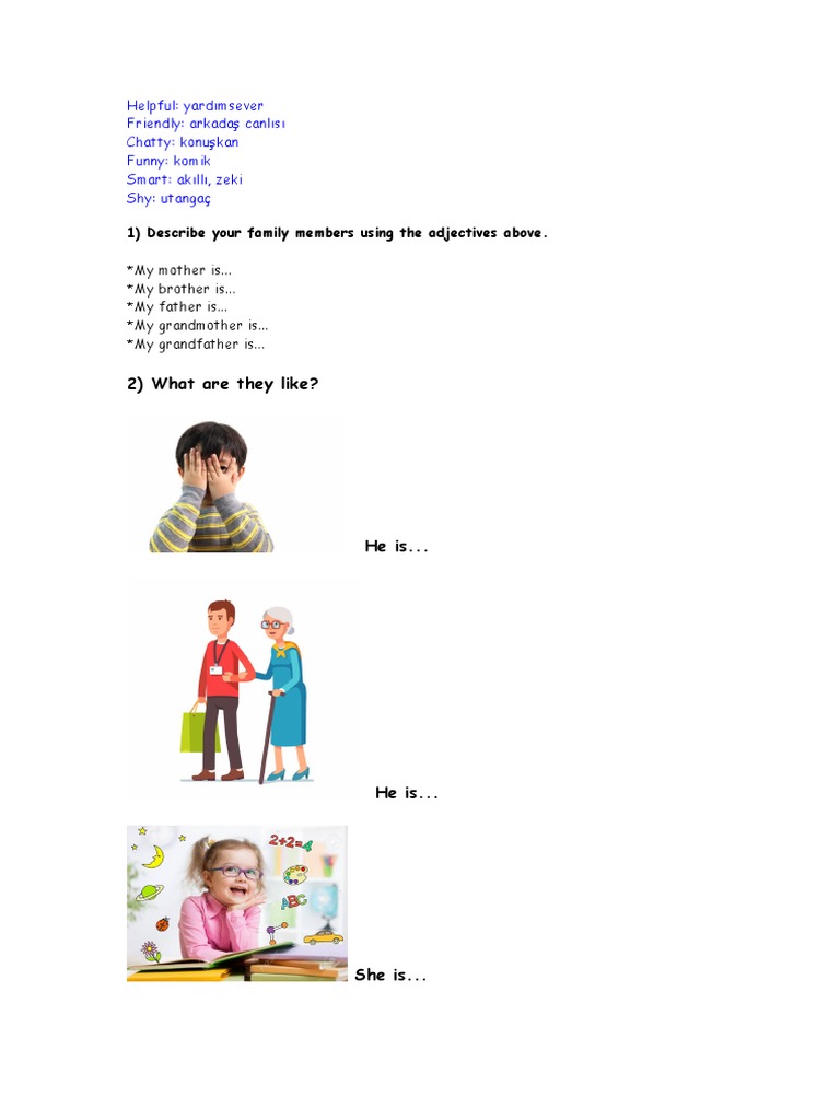 Adjectives Worksheet | PDF | Games & Activities | General Fiction