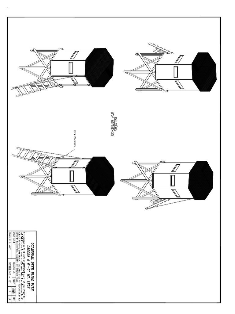 Octagon Blind Plans | PDF