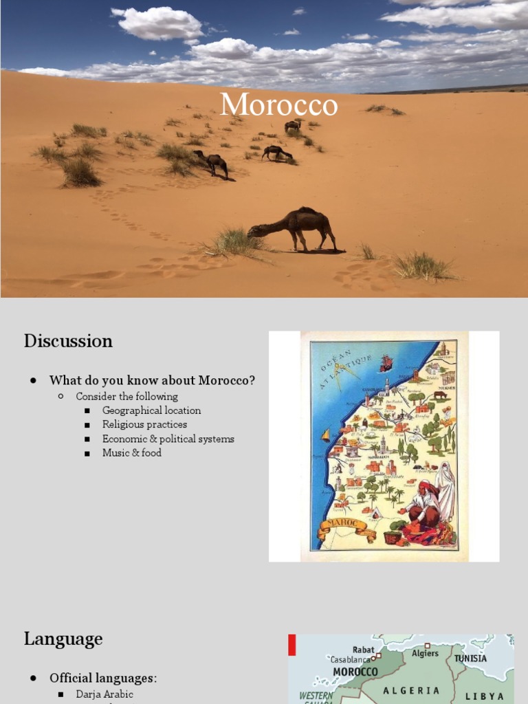 Morocco Presentation | PDF