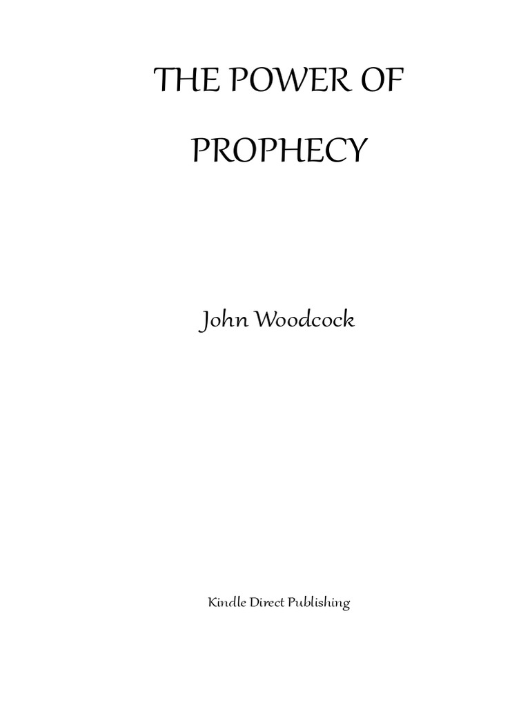 The Power of Prophecy | PDF