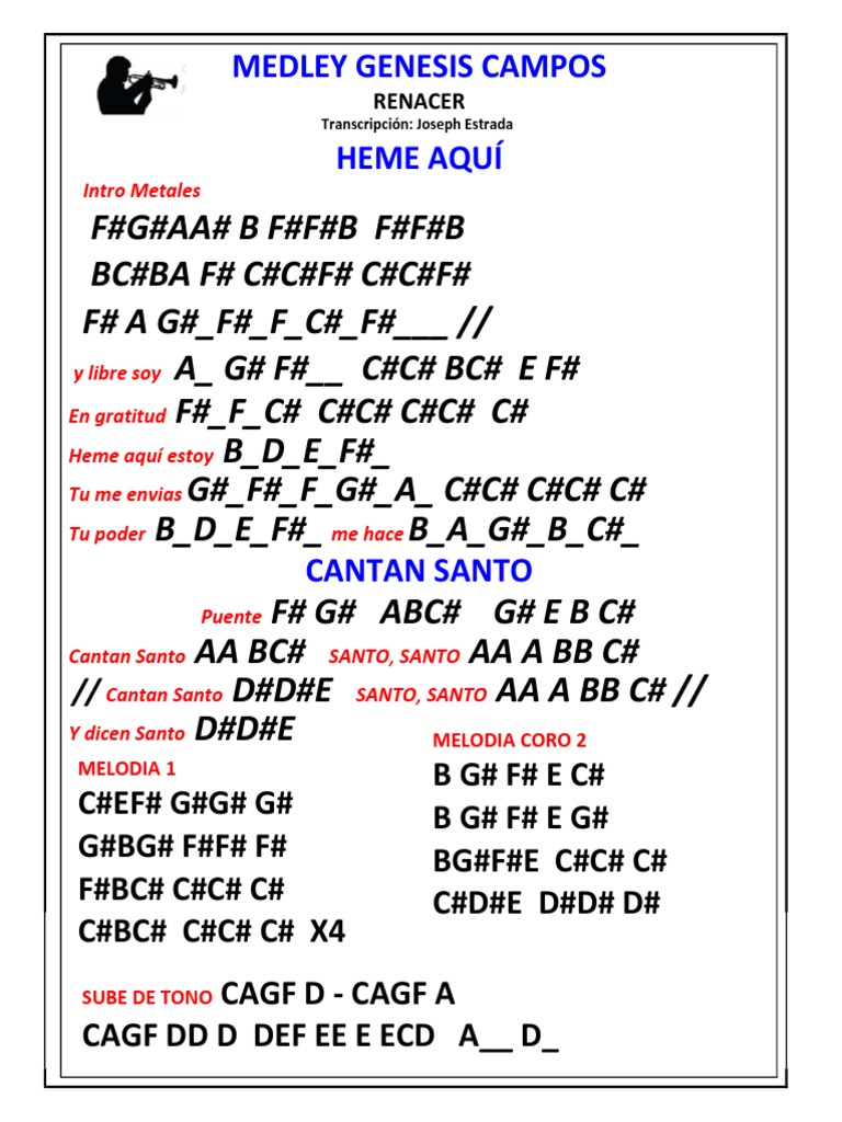 Medley Renacer Genesis | PDF
