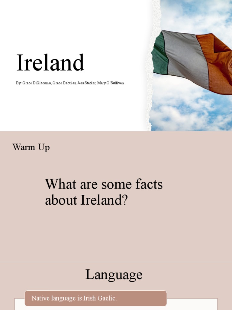 Ireland: A Cultural Overview | PDF | Ireland | Republic Of Ireland