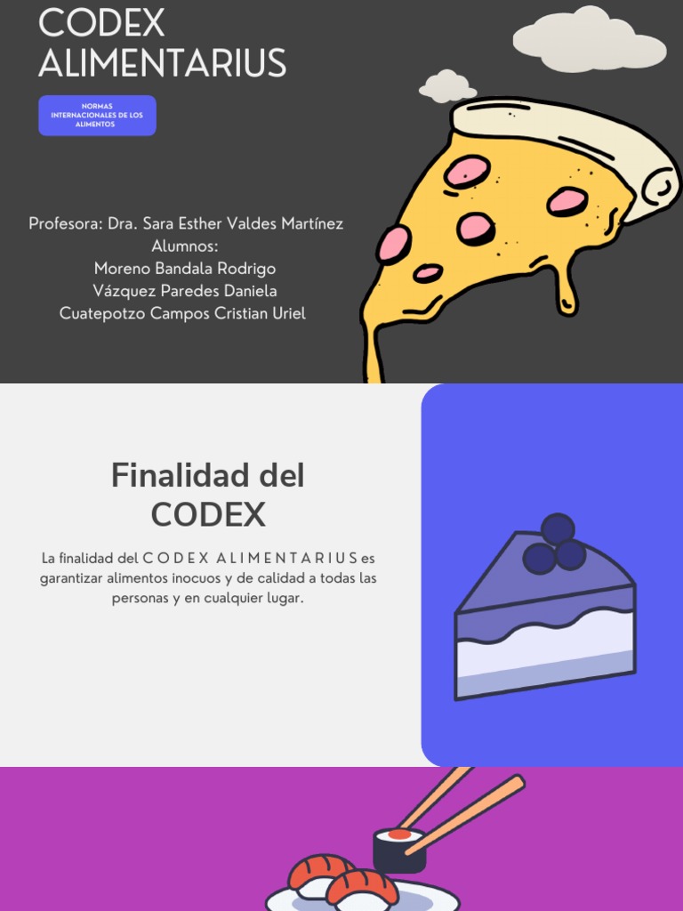 Codex | Descargar gratis PDF | Alimentos | Comida y bebida