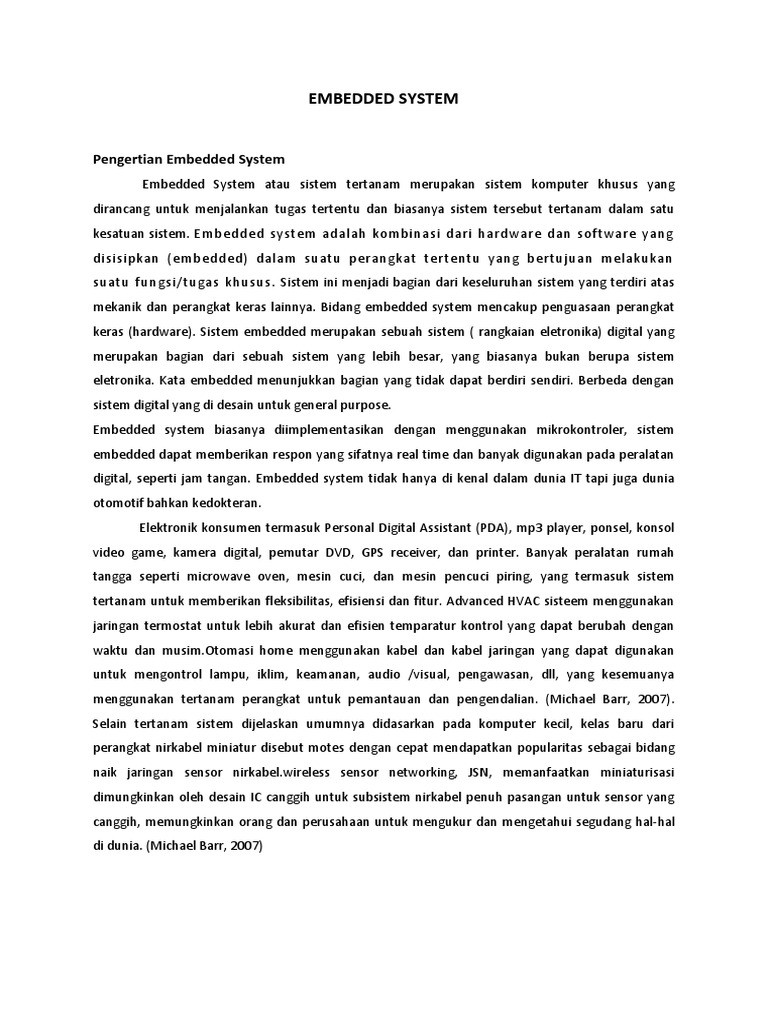 Embedded System | PDF Embedded System | PDF
