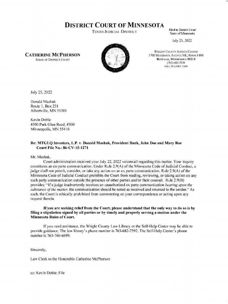 Mashak Demand For Relief - Exhibit 5 | PDF