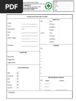 Form Triase Igd Puskesmas | PDF