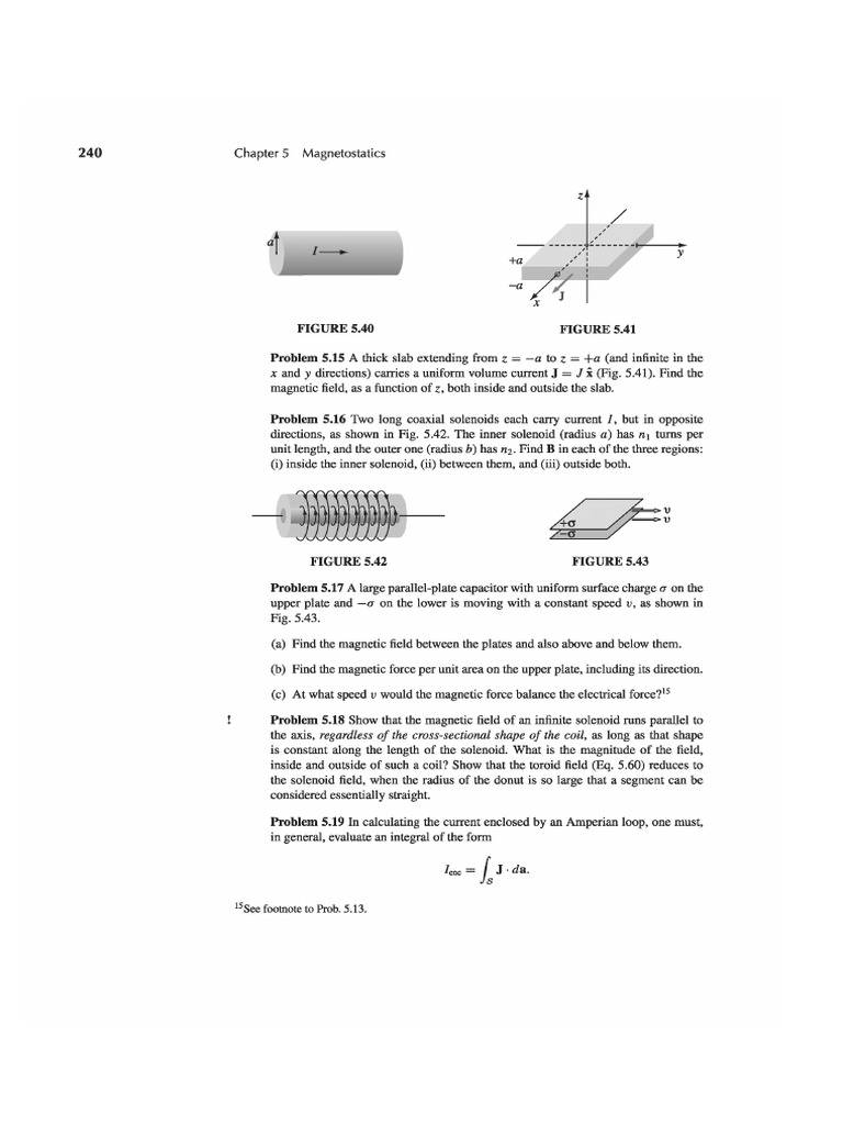 Griffiths Electrodynamics 4ed CH 5 2 | PDF