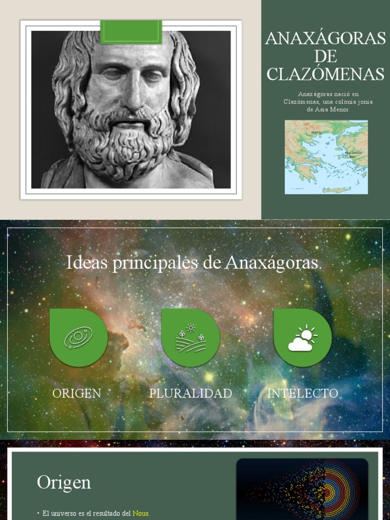Presentación Anaxagoras | PDF