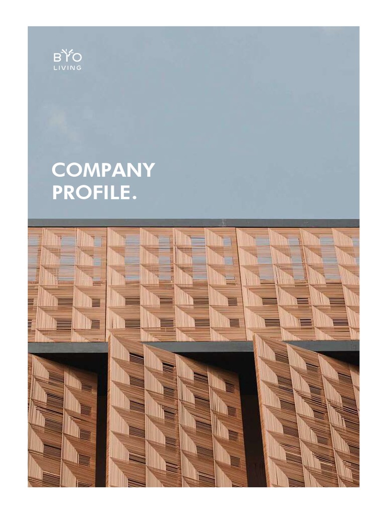 BYO Living Profile: International Architectural Woven Design Company | PDF
