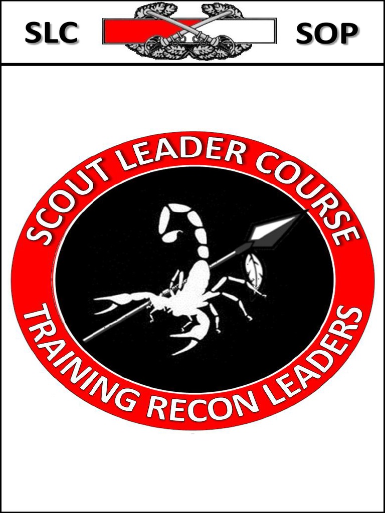 SLC SOP for Scout Platoon Operations | PDF