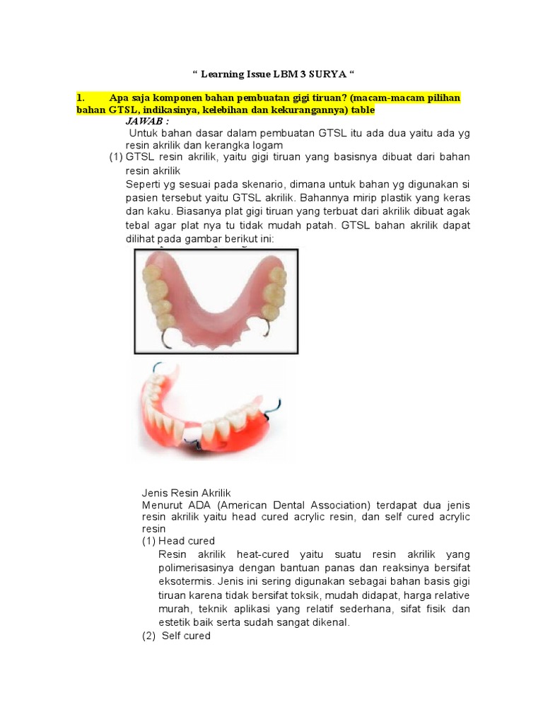 Learning Issue LBM 3 SURYA 4.4 | PDF