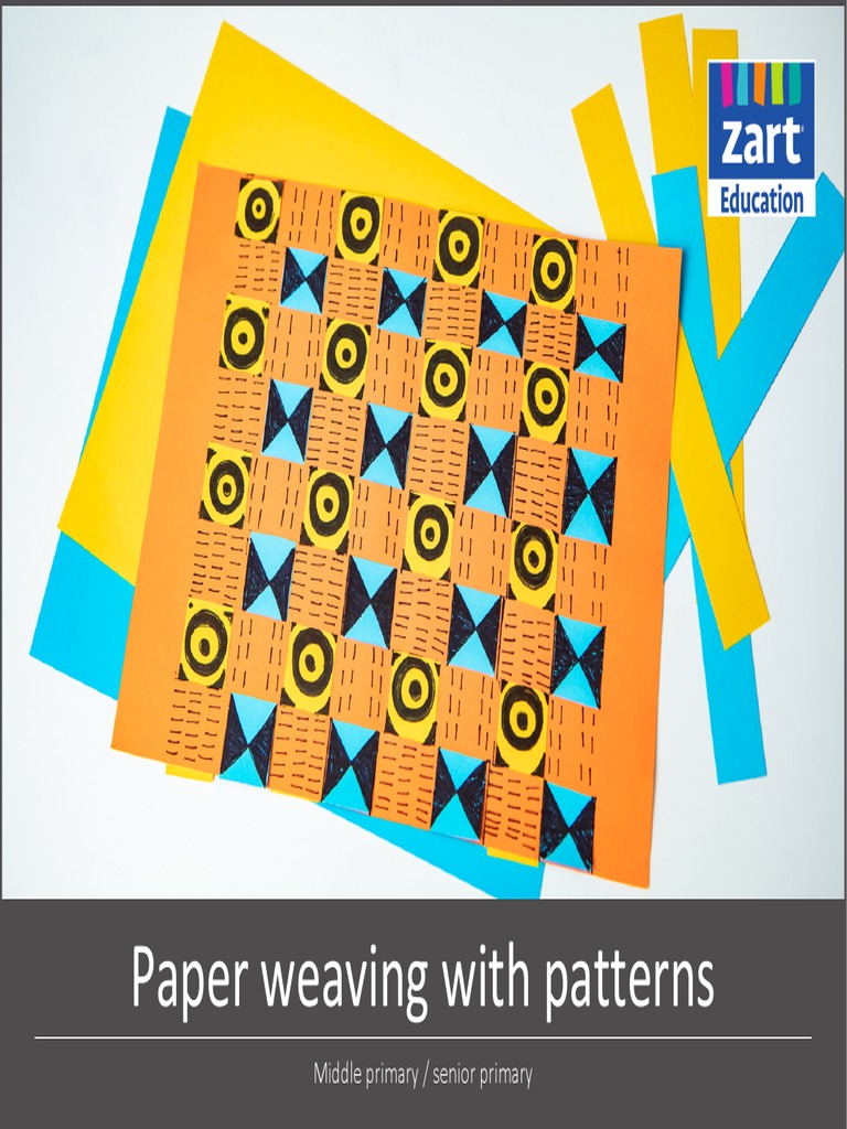 Lesson Plan - Paper Weaving With Patterns | Download Free PDF | Lesson ...