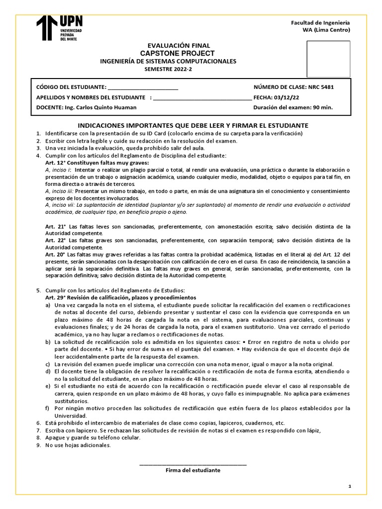 Examen Final - Capstone Project - 22 | PDF