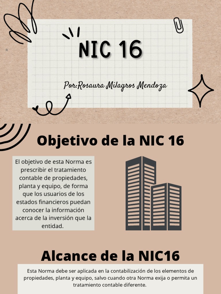 NIC 16 y NIC 19 | PDF | normas internacionales de INFORMACION ...