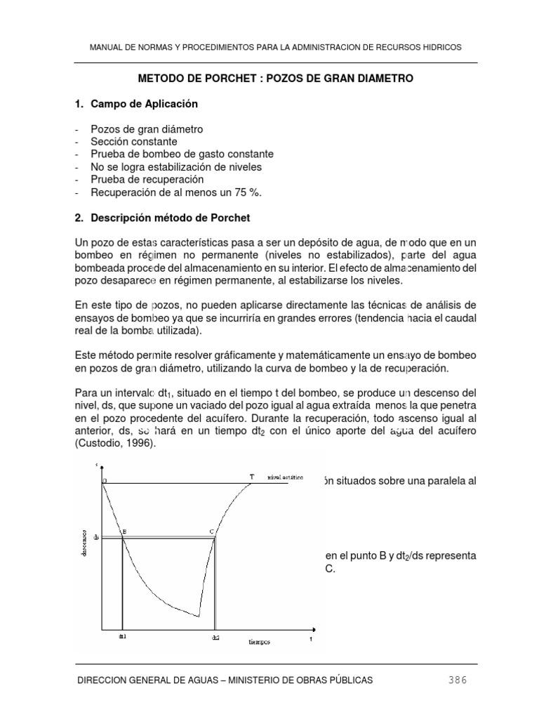 Metodo Porchet | PDF | Agua | Agua y política