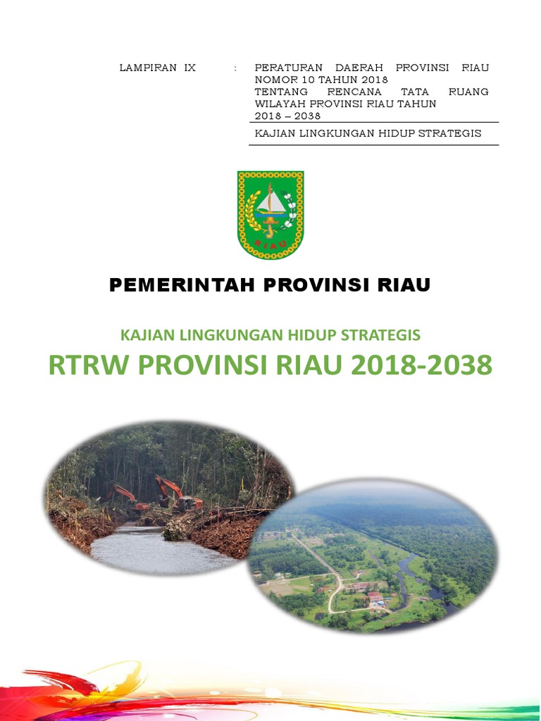 RTRW Riau Terkini | PDF