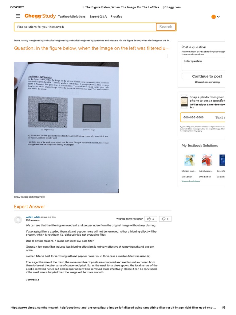Image Processing Example | PDF | Low Pass Filter | Computer Engineering