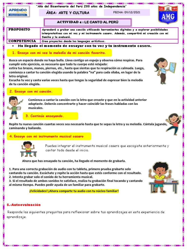 Le Canto Al Peru | PDF | Canciones