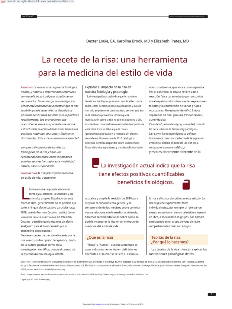 Risa 2 | PDF | La risa | Depresión (estado de ánimo)