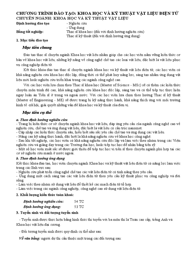 Khoa Hoc Va Ky Thuat Vat Lieu Dien Tu | PDF