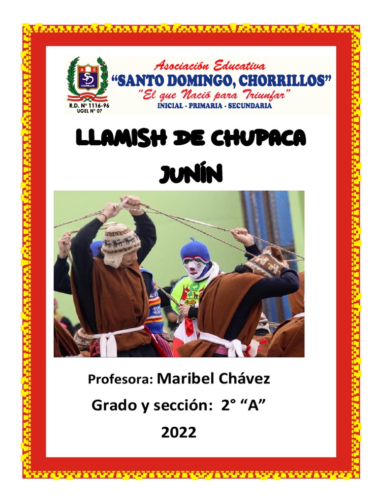 Llamish de Chupaca 2° A | PDF
