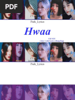 IU - - Blueming - 가사 - Lyrics | PDF | Songs Written