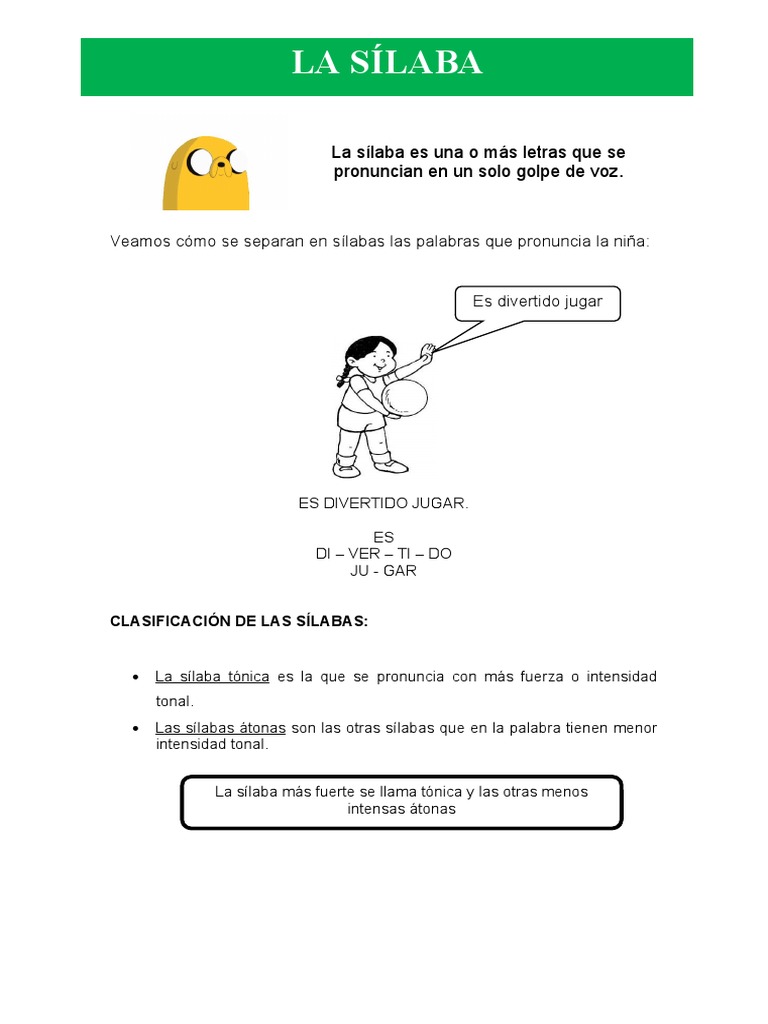 Comunicación La Sílaba Pdf Fonología Comunicación Humana