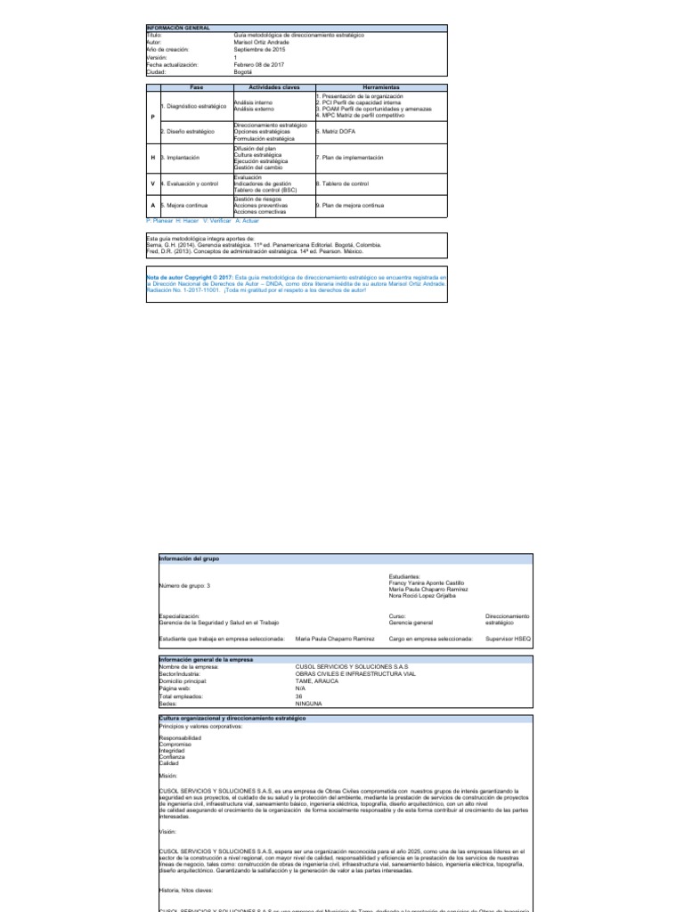 Matriz Pestel | PDF | Business | Calidad (comercial)