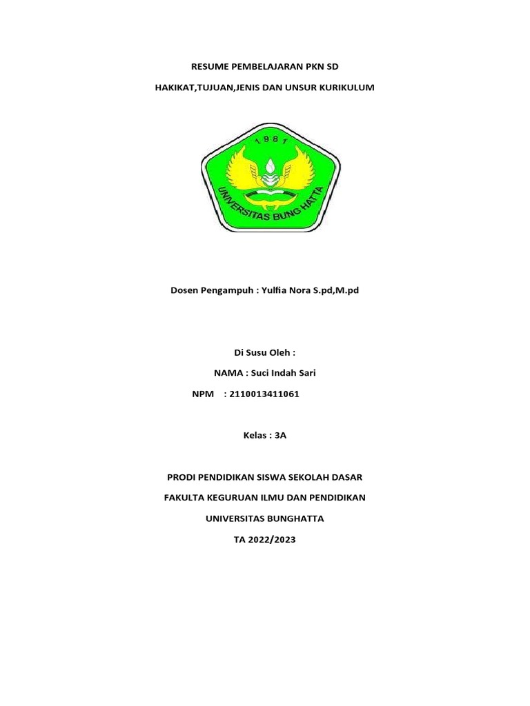Resume 7 (Suci Indah Sari 21-061) | PDF