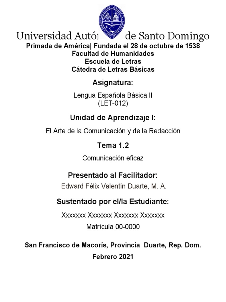 Let-012 Unidad I. Tarea 1.2 | PDF | Aprendizaje | Ciencia cognitiva