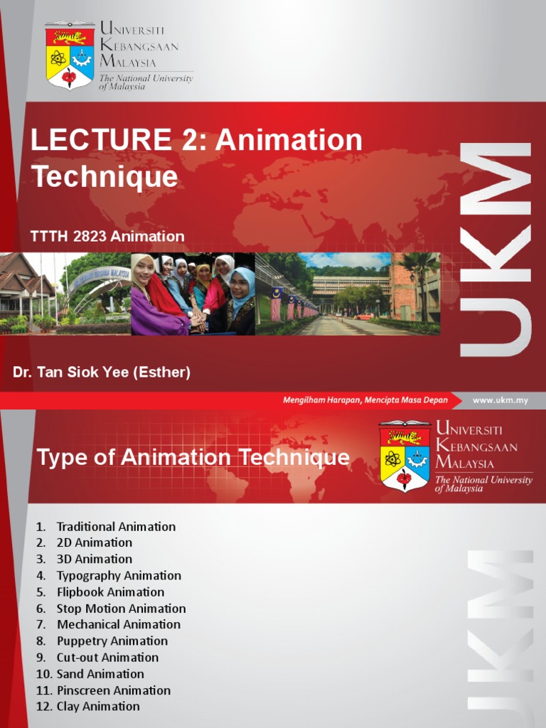 Lecture 2 Animation Technique | PDF | Animation | 3 D Computer Graphics
