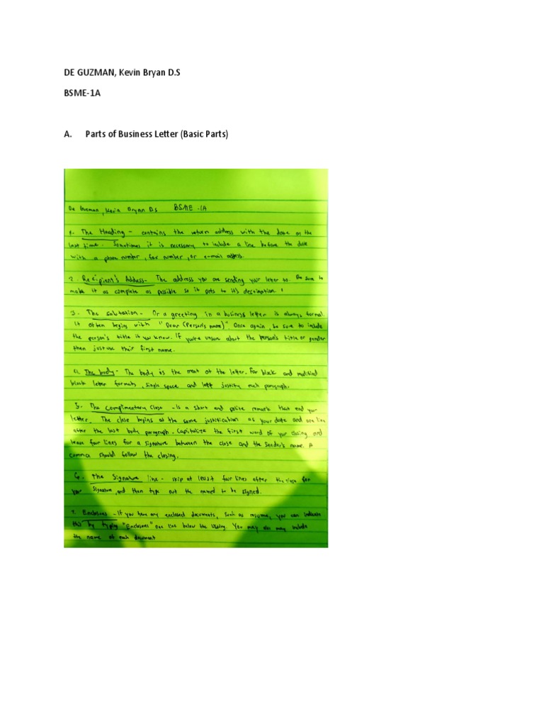 Business Letter Format and Sample Request | PDF | Politics | Law