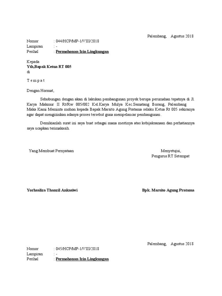 Surat Izin Jalan | PDF